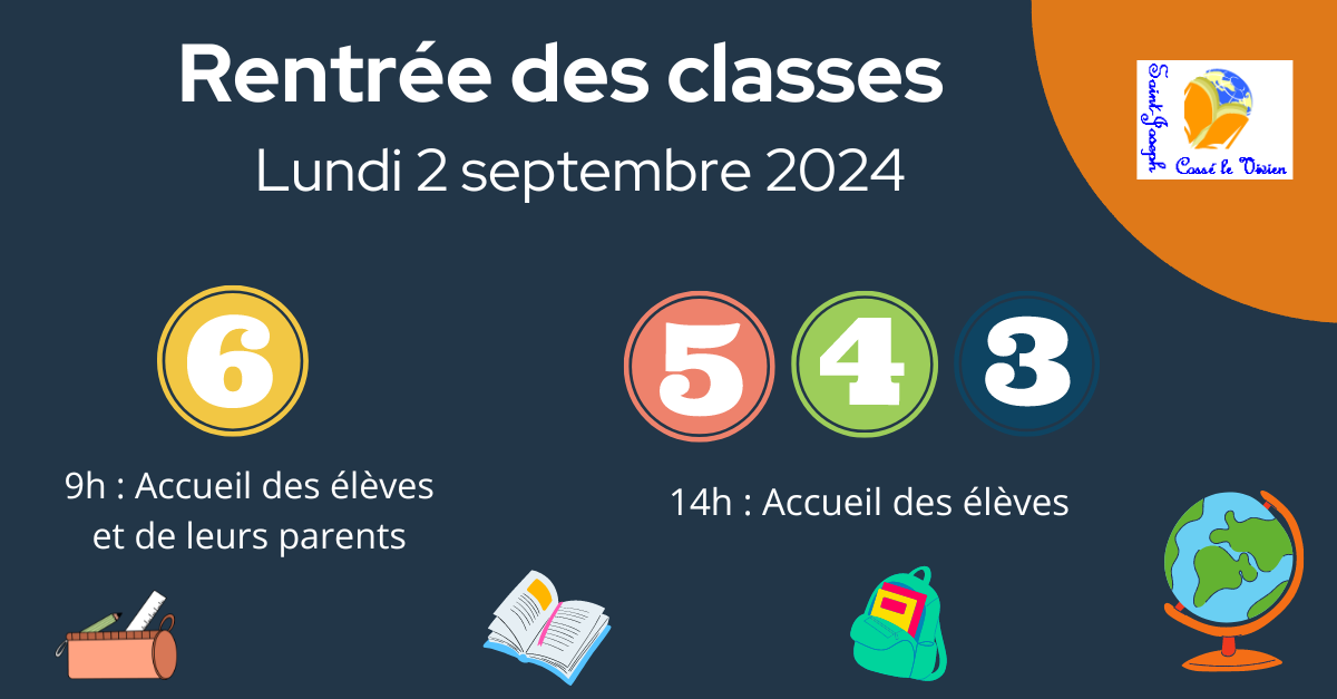 Rentrée des classes (2) | Collège Saint Joseph